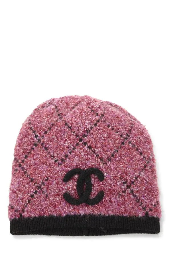 Chanel Cc' Beanie - Pink