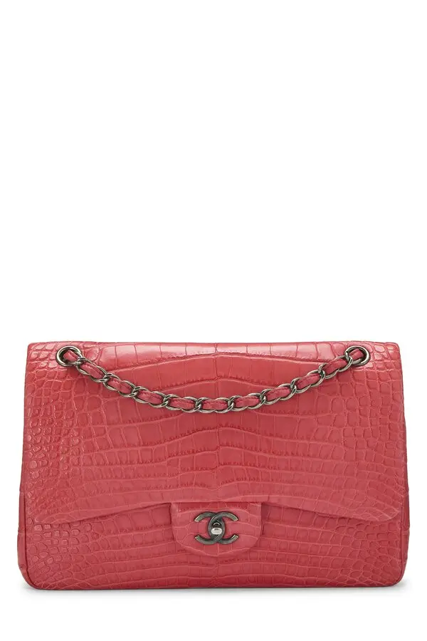 Chanel Alligator Classic Double Flap Bag