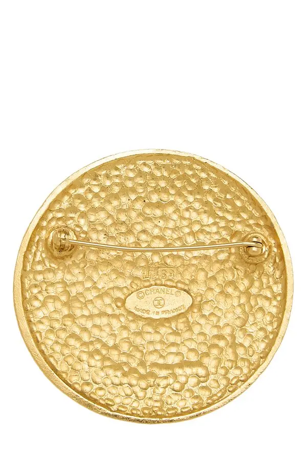 Chanel Cc Logo Brooch