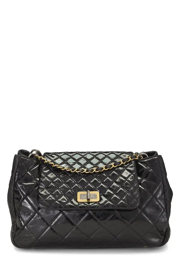 Chanel Calfskin Reissue Accordion Flap Bag - Black