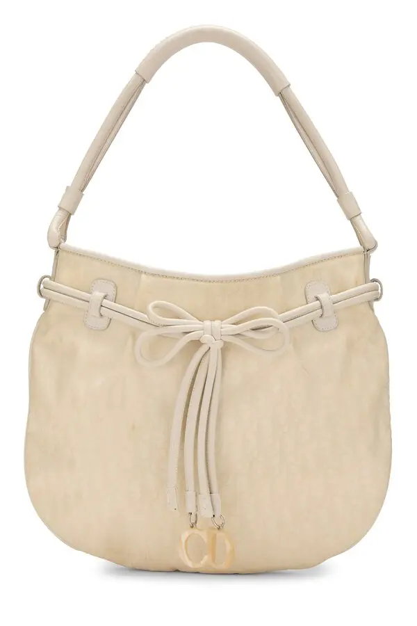 Dior Trotter Shoulder Bag - White