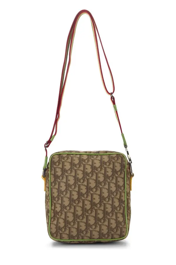 Dior Rasta Trotter Coated Canvas Shoulder Bag