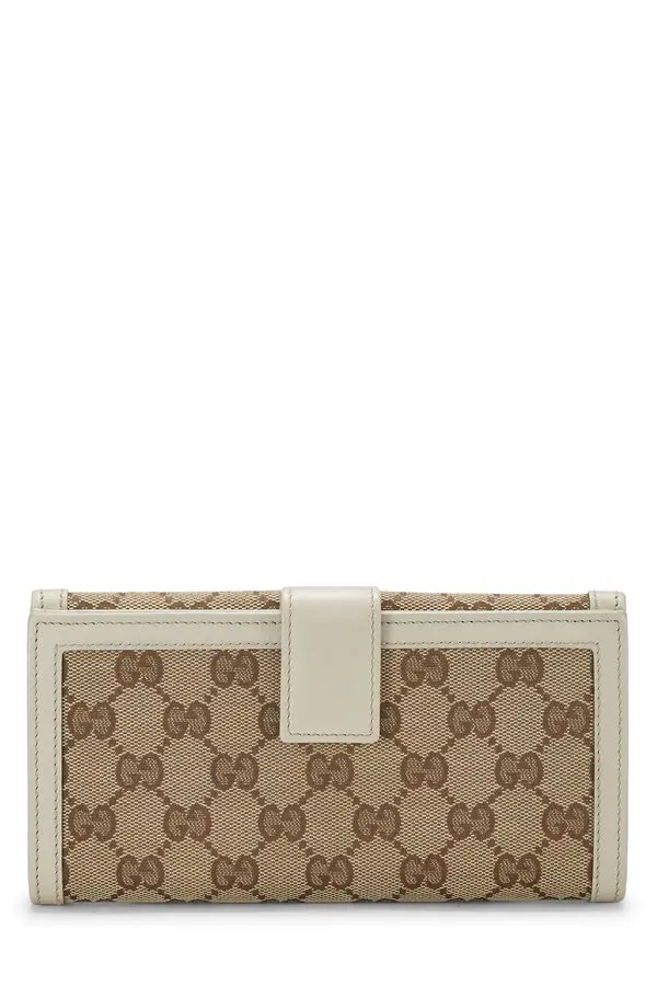 Gucci Original Gg Canvas Britt Continental Wallet