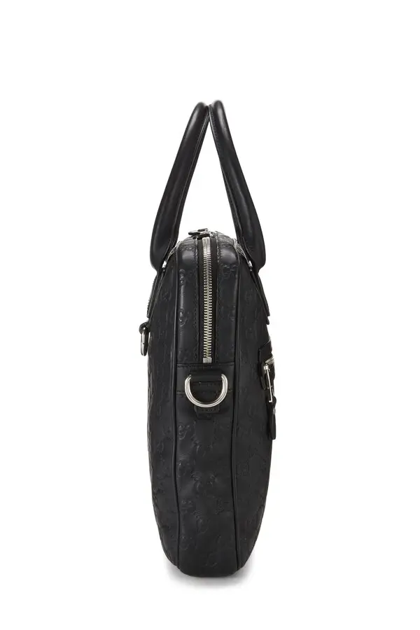 Gucci Rubberized Gg Briefcase