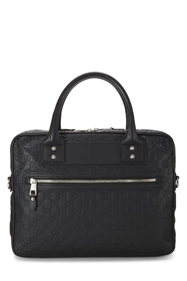 Gucci Rubberized Gg Briefcase