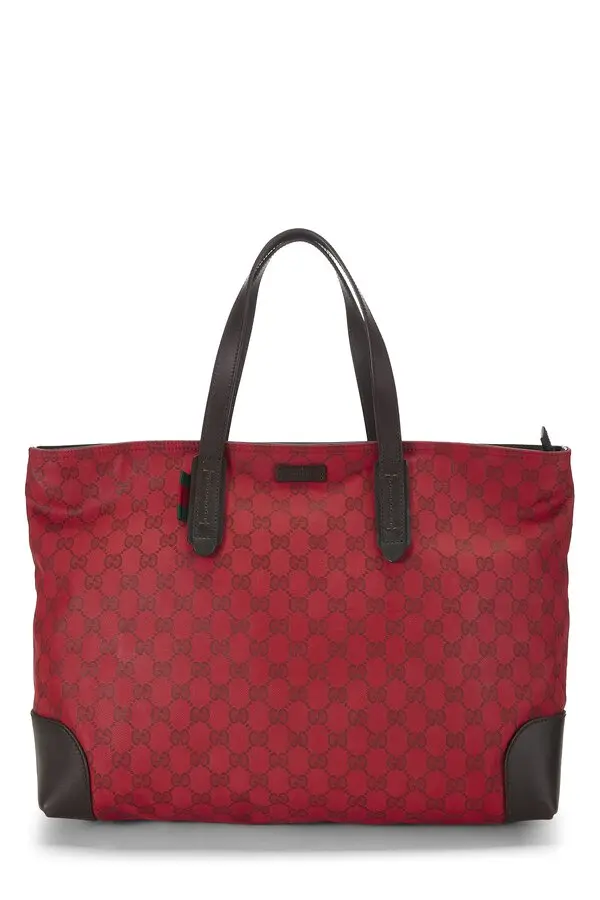 Gucci Gg Supreme Web Loop Tote