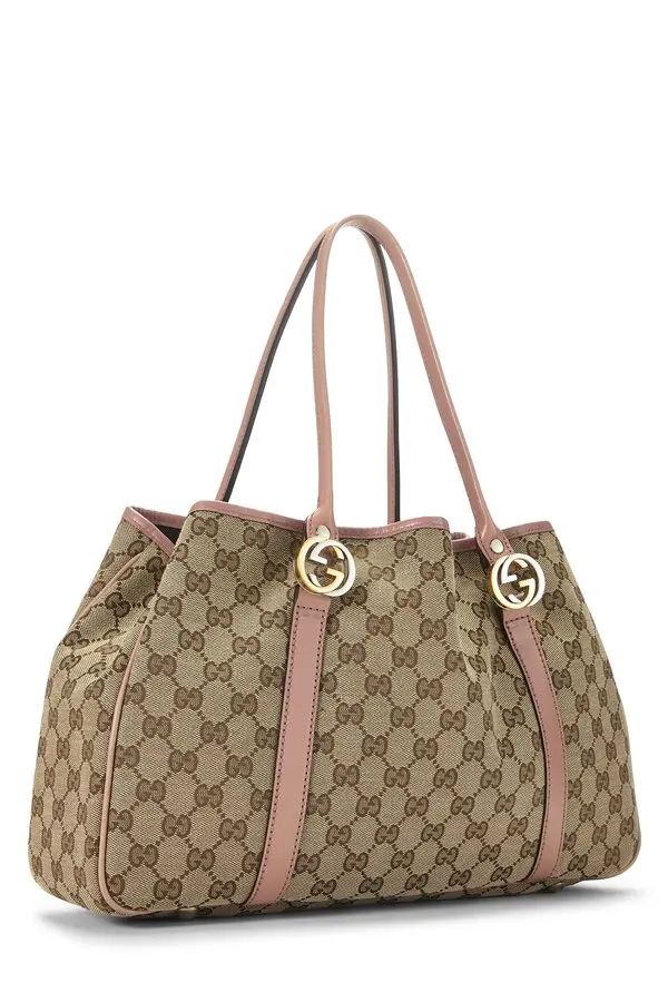 Gucci Original Gg Twins Tote - Pink
