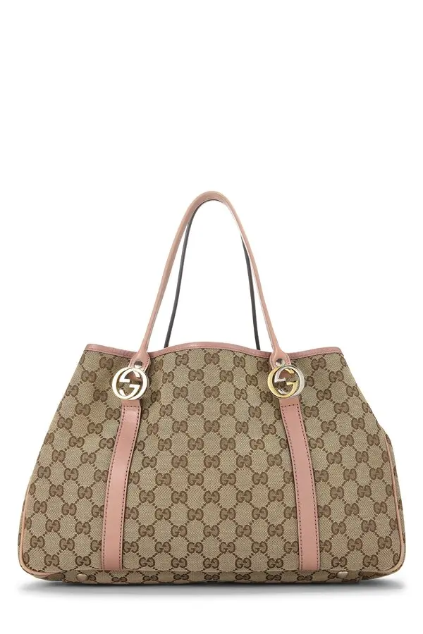 Gucci Original Gg Twins Tote - Pink
