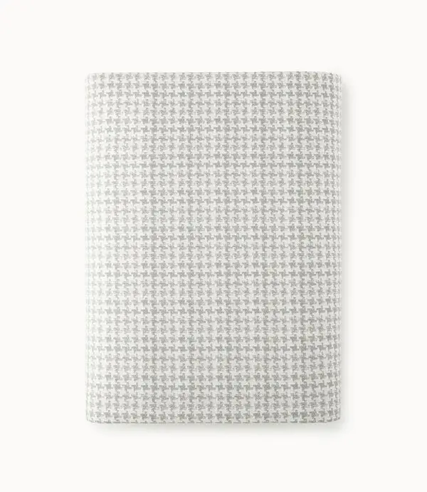 PEACOCK ALLEY Houndstooth Flat Sheet