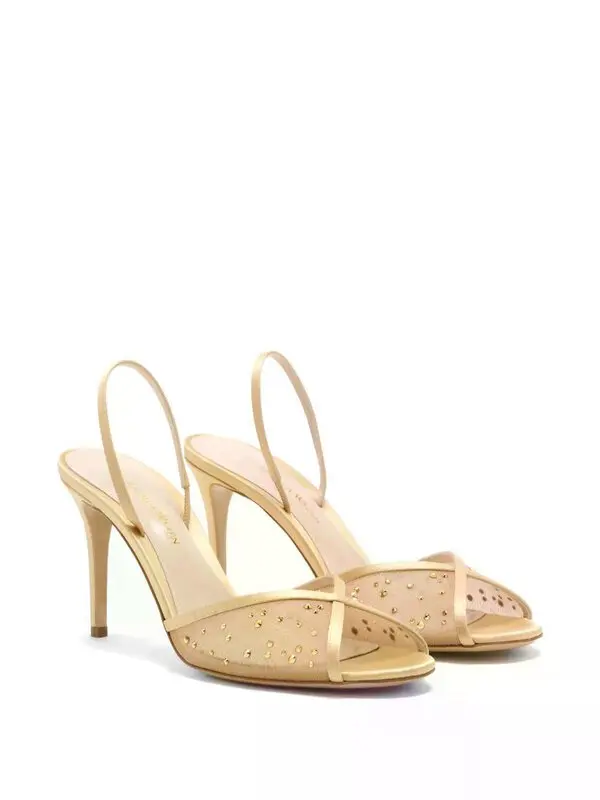 ANDREA WAZEN Jen Slingback Pumps - Neutrals