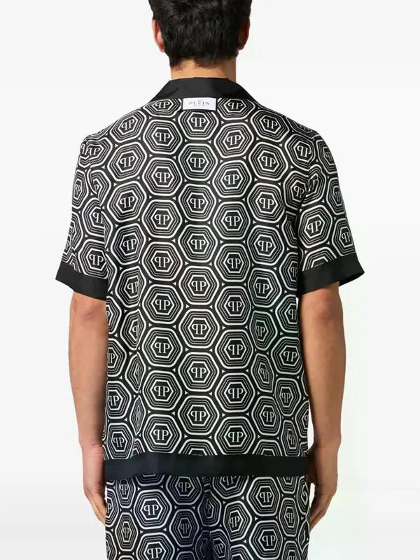 Philipp Plein Monogram Short-sleeve Shirt