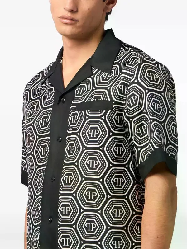 Philipp Plein Monogram Short-sleeve Shirt