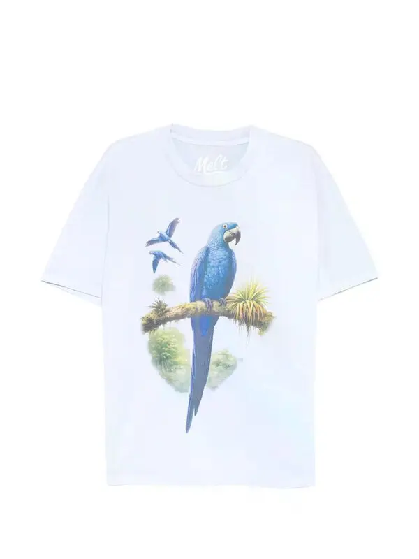 MELT Parrot Graphic T-shirt - Blue