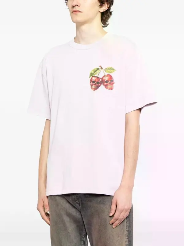 MELT Skull Printed T-shirt - Pink