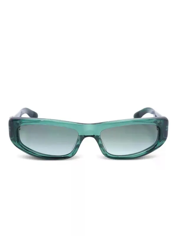 Chrome Hearts Roller Embellished Sunglasses - Green