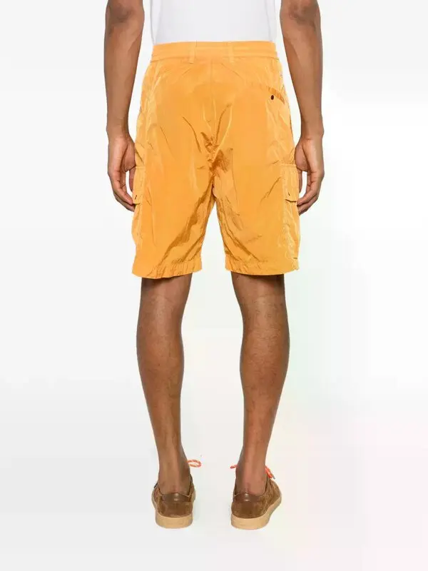 C.P. COMPANY Chrome-r Lens Boxy Cargo Shorts - Orange