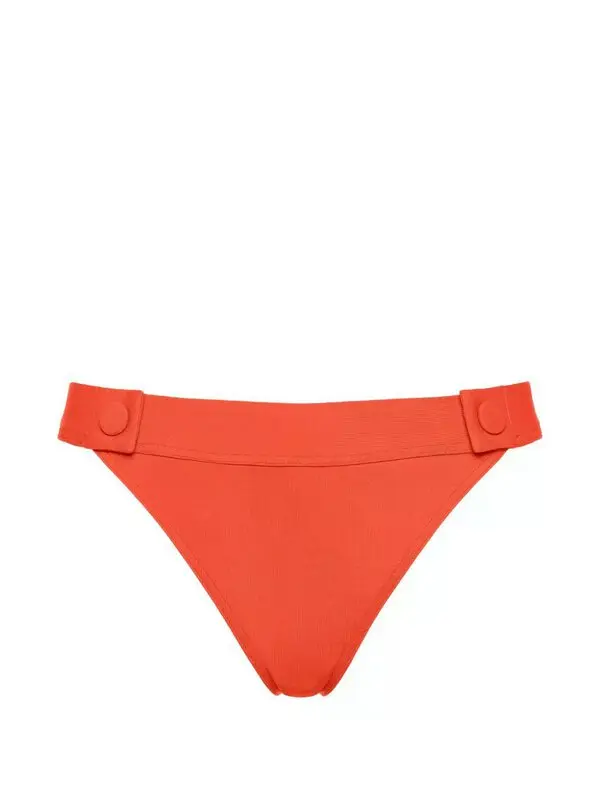 ERES Heritage Bikini Briefs With Button Detail - Red