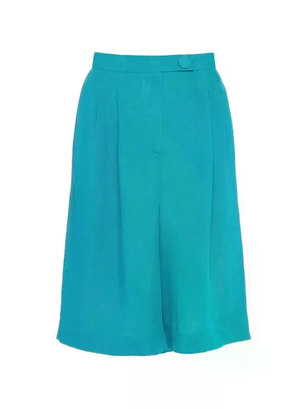ERES Bermuda Pleated Shorts - Blue