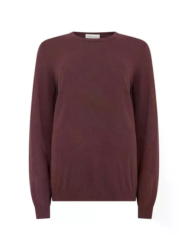 ROBERTO COLLINA Crew Neck Sweater - Red