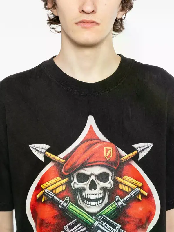 MELT Skull Graphic T-shirt
