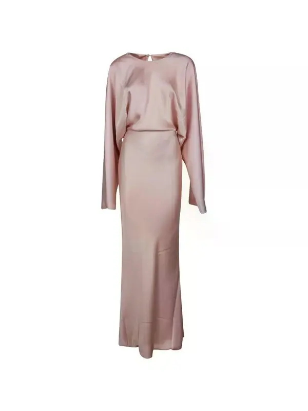 Norma Kamali Long-sleeved Maxi Dress