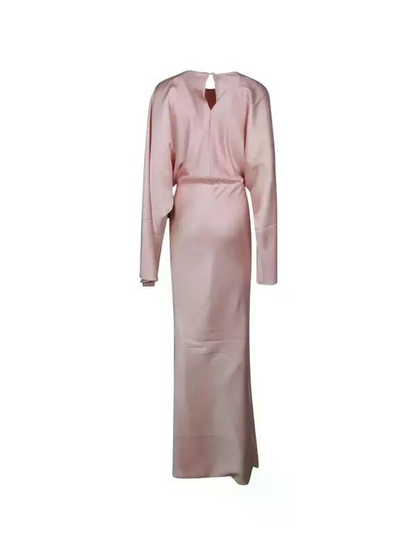 Norma Kamali Long-sleeved Maxi Dress
