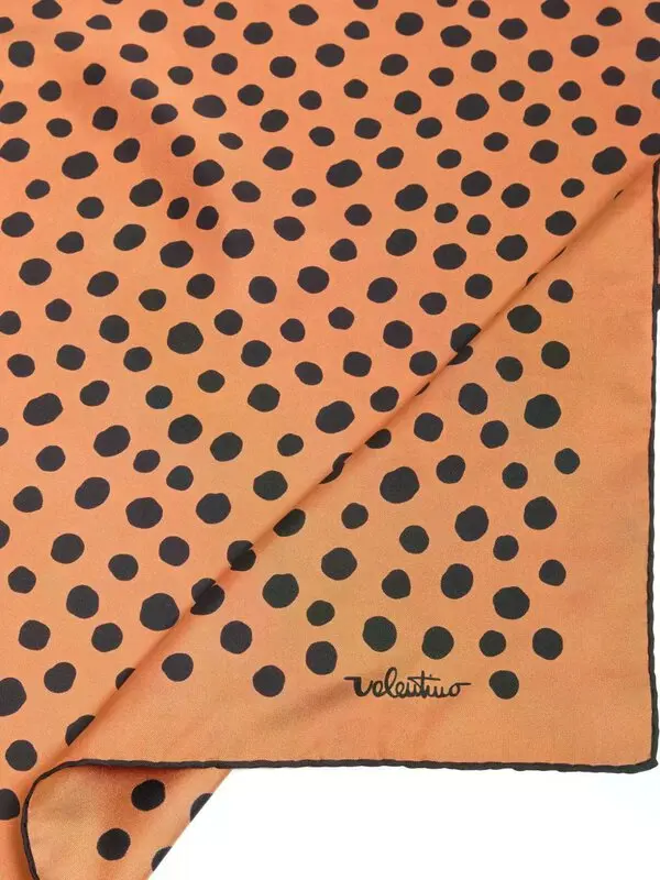 Valentino Garavani Dalmatian Polka-dot Silk Scarf