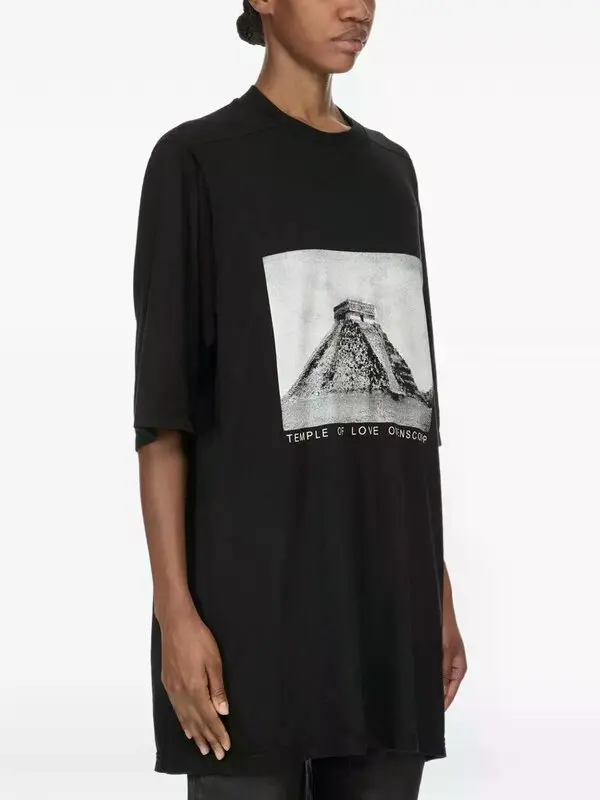 Rick Owens Graphic-print Oversized T-shirt