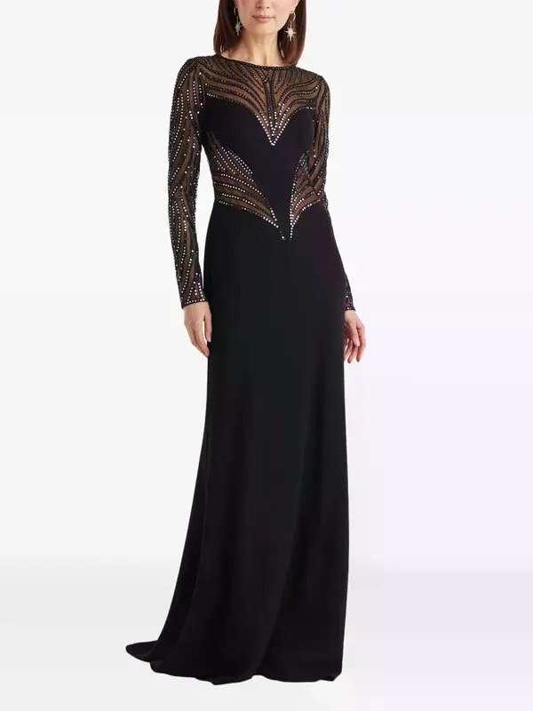 Tadashi Shoji Sequin-embellished Maxi Dress - Black