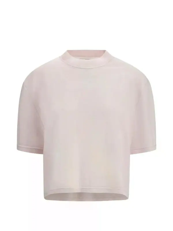 SA SU PHI Cropped T-shirt - Pink