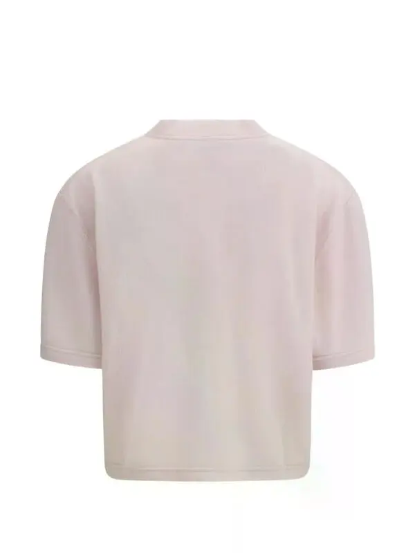 SA SU PHI Cropped T-shirt - Pink