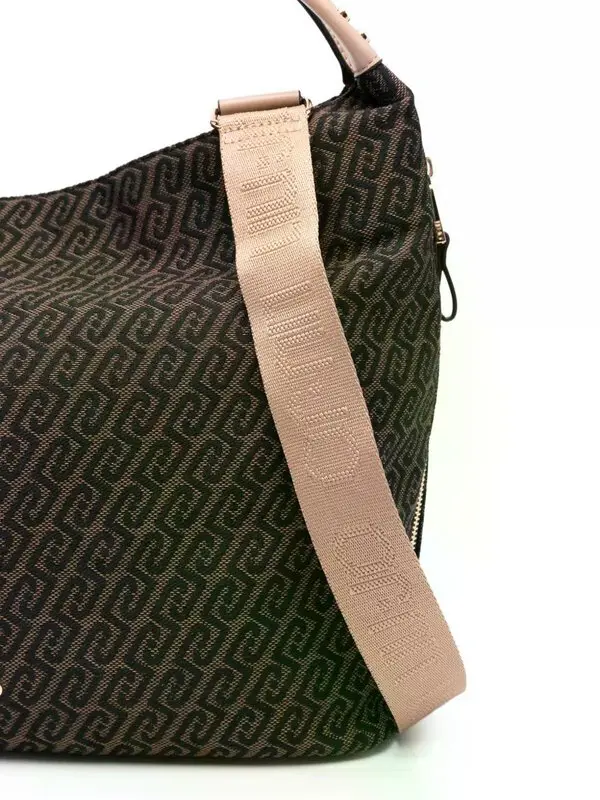 Liu Jo Monogram Patterned Large Tote Bag - Brown