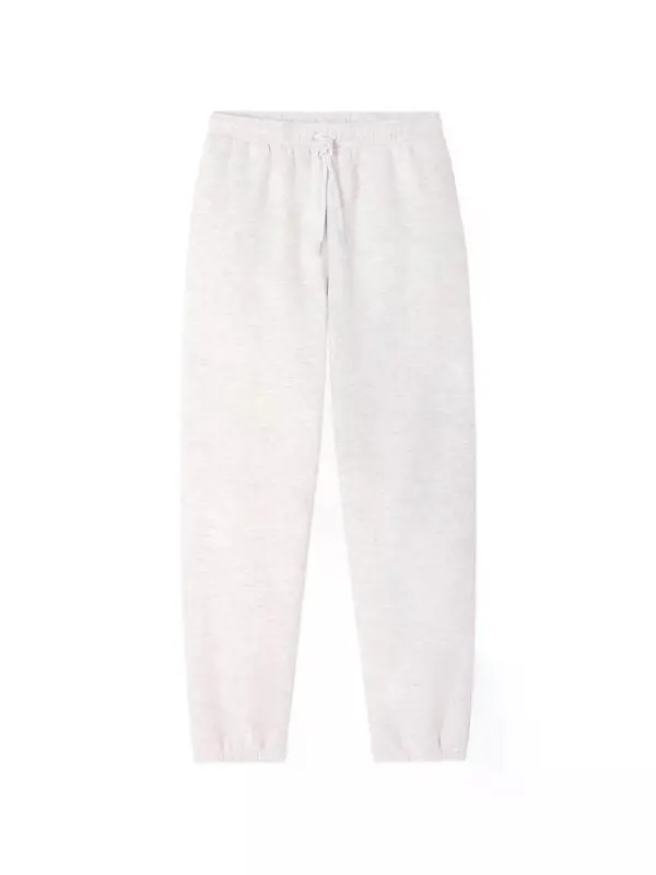 American Vintage Drawstring Patch-pocket Track Pants - Grey
