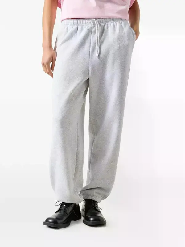 American Vintage Drawstring Patch-pocket Track Pants - Grey