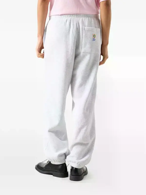 American Vintage Drawstring Patch-pocket Track Pants - Grey