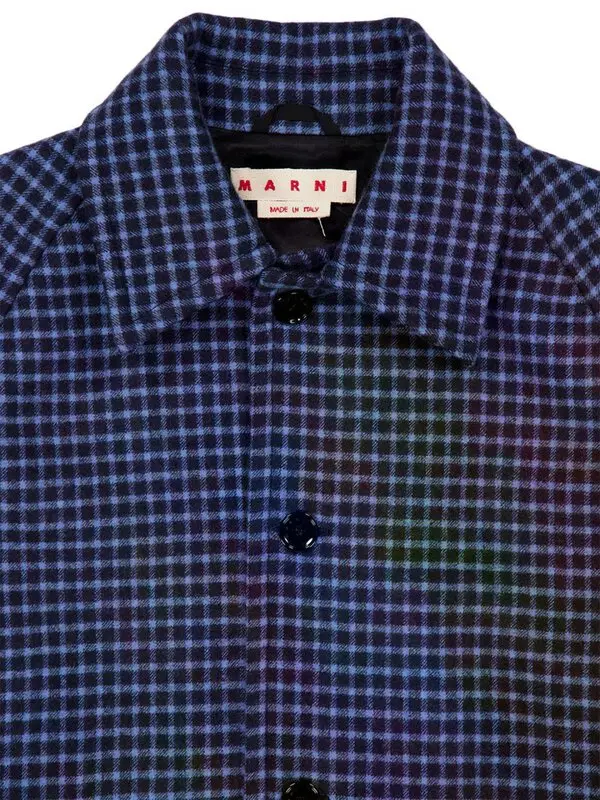 Marni Buttoned Checked Jacket