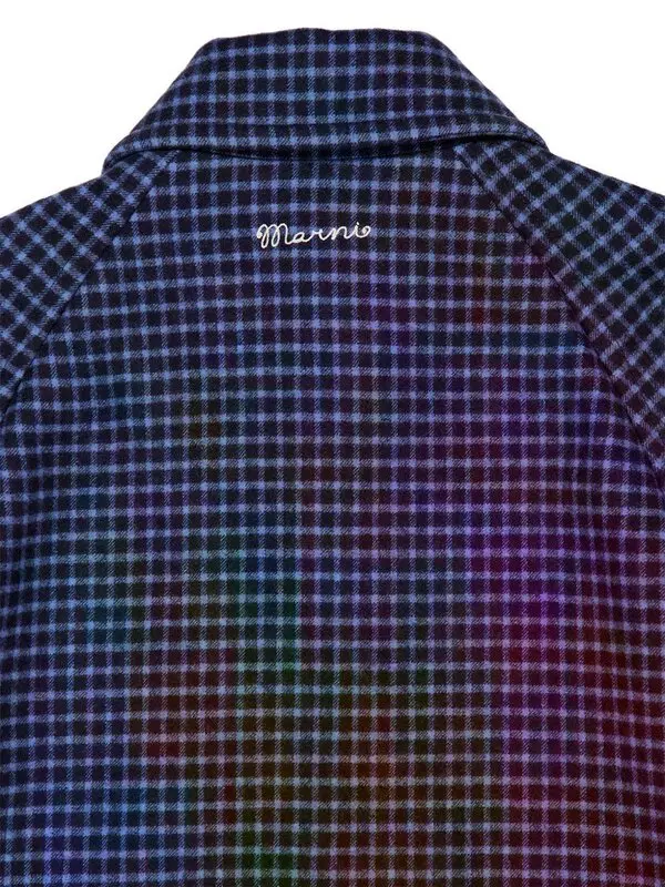 Marni Buttoned Checked Jacket