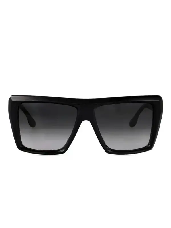 Victoria Beckham Geometric-frame Sunglasses - Black
