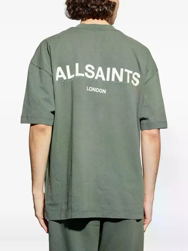 ALLSAINTS Logo-print T-shirt - Green