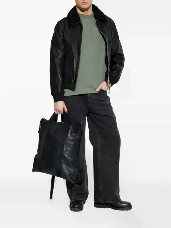 ALLSAINTS Xander Flocked-logo T-shirt