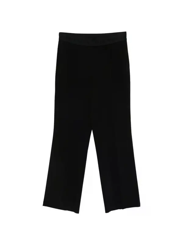 CAMBIO Ava Logo-waistband Trousers