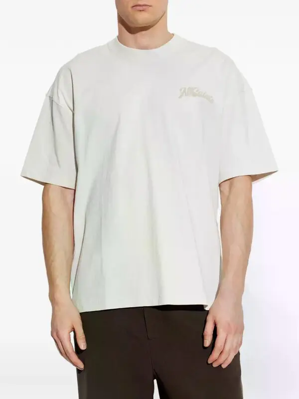 ALLSAINTS Odyssey Printed-logo T-shirt - Neutrals