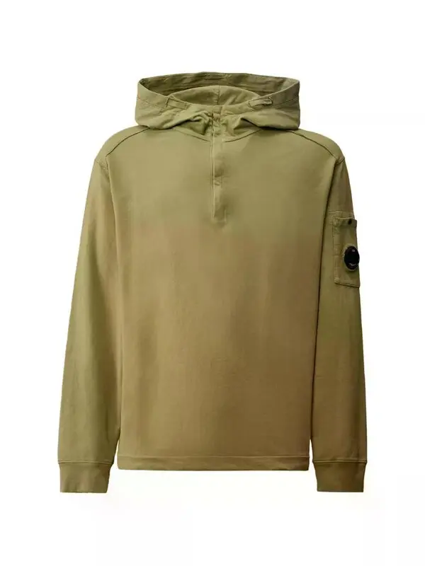 C.P. COMPANY Cotton Half-zip Hoodie