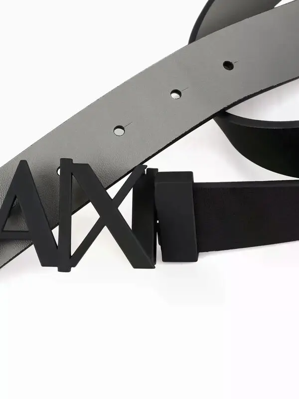 Armani Exchange Leather Belt