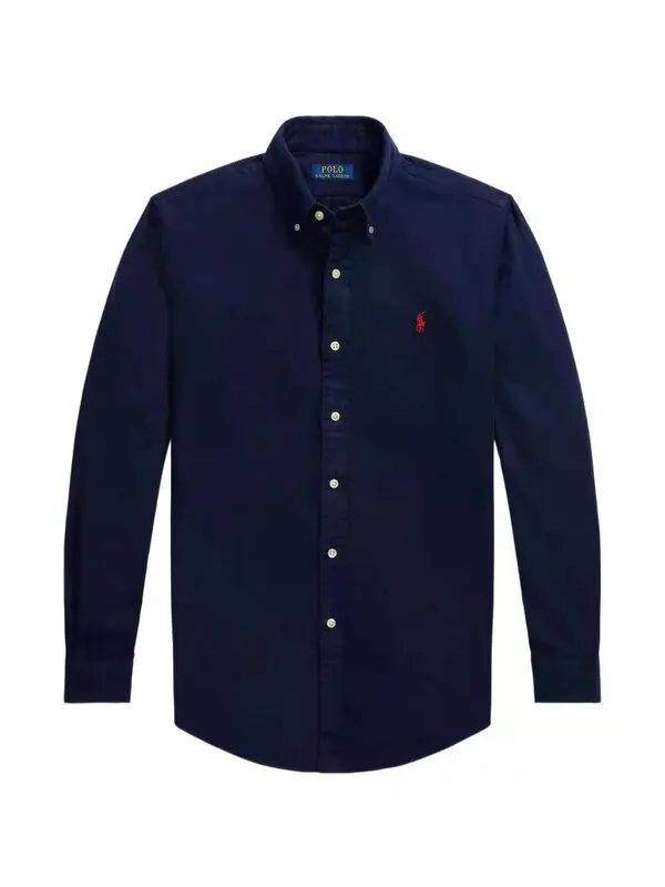 Polo Ralph Lauren Buttoned Logo Shirt - Blue