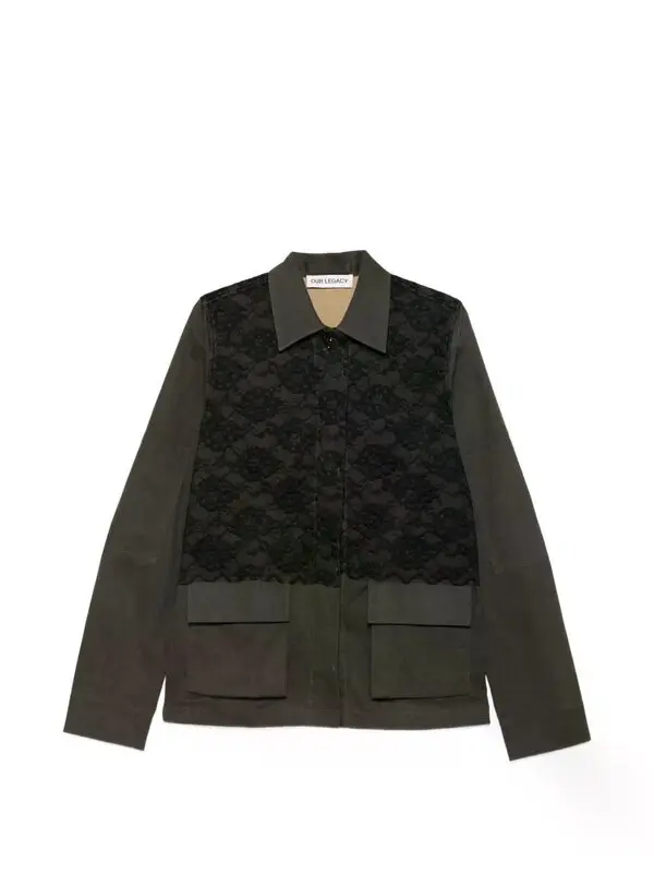 Our Legacy Lace-appliquéd Jacket
