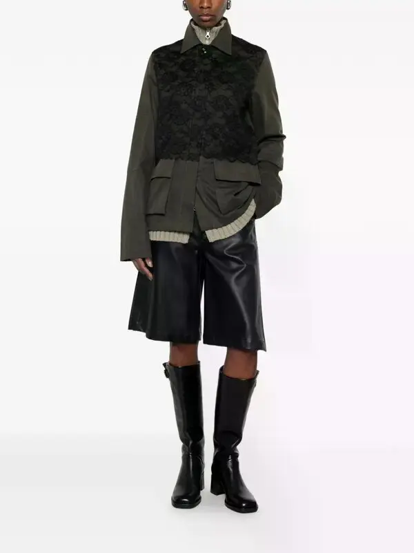 Our Legacy Lace-appliquéd Jacket
