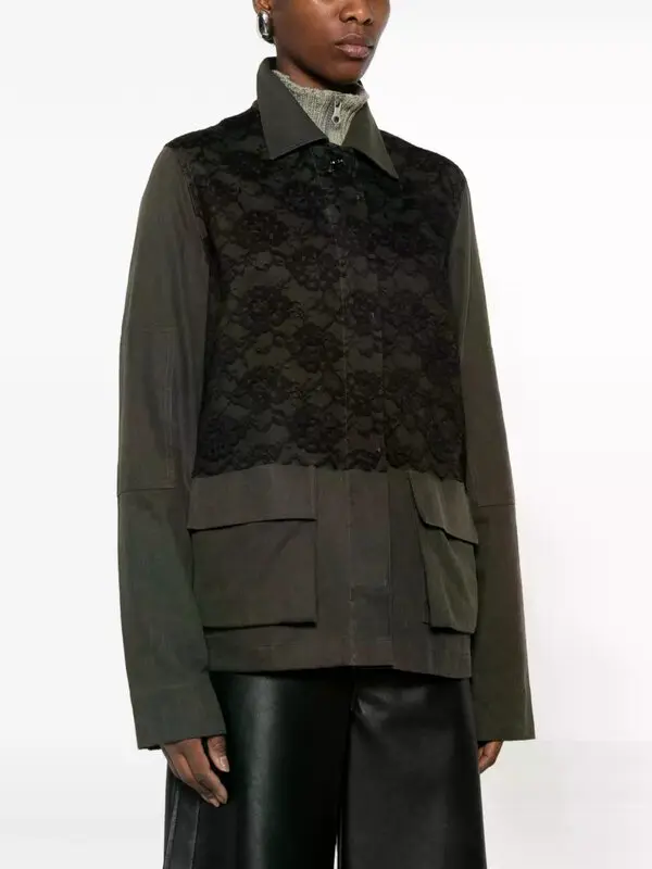 Our Legacy Lace-appliquéd Jacket
