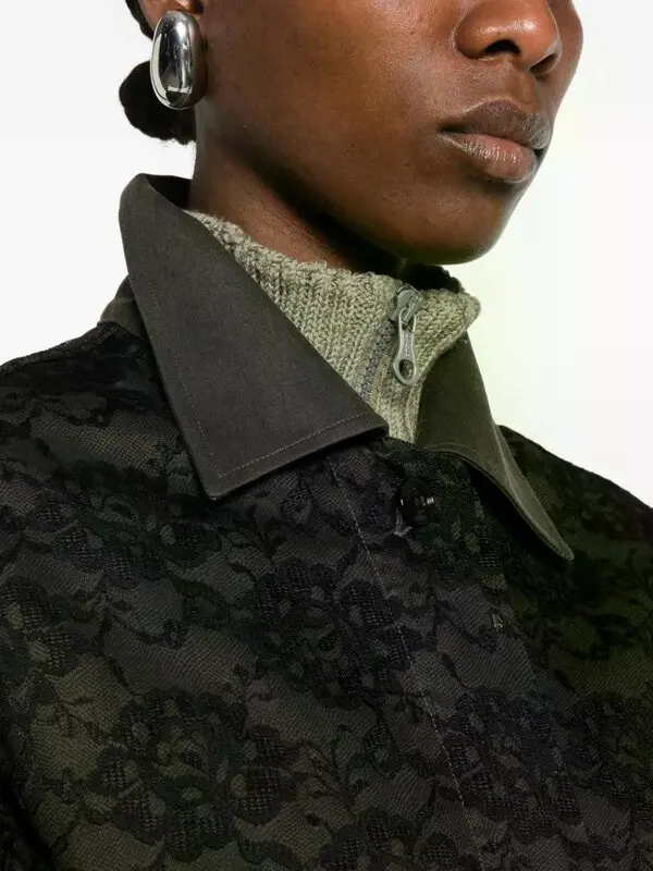 Our Legacy Lace-appliquéd Jacket
