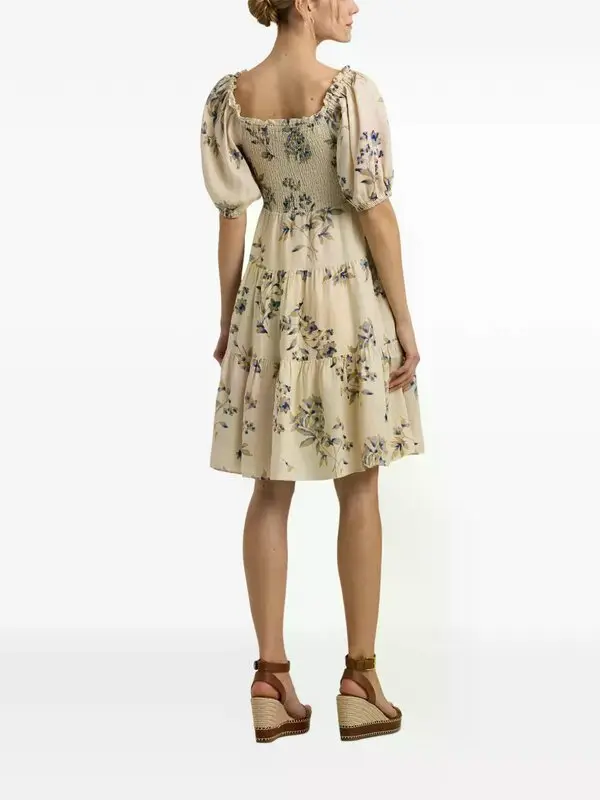 polo ralph lauren floral midi dress NWT Polo Ralph Lauren Womens Midi Dress Multicolor 12 Georgette Belted  Floral